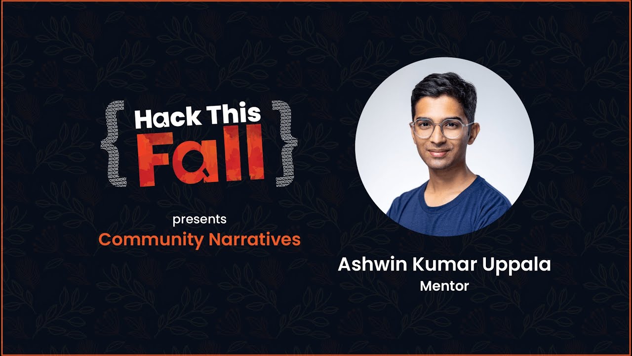 Community Narrative from Ashwin Kumar Uppala 📽️ - YouTube