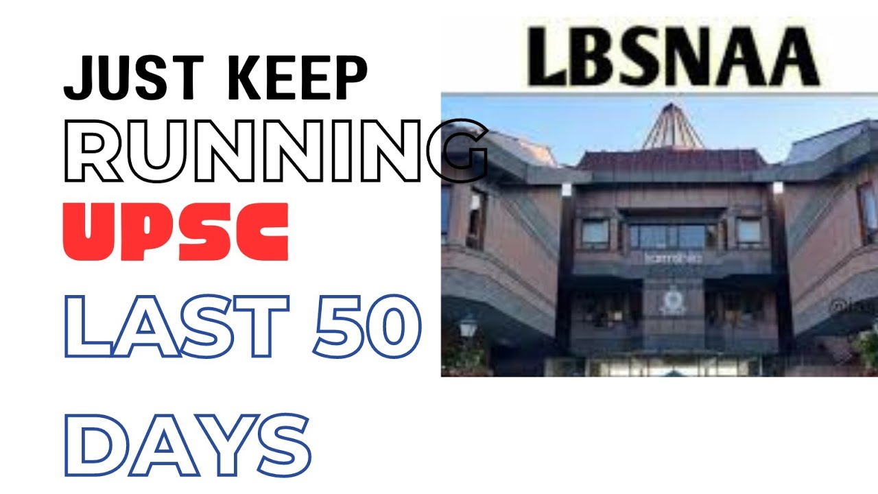 UPSC - Target 50 days - YouTube