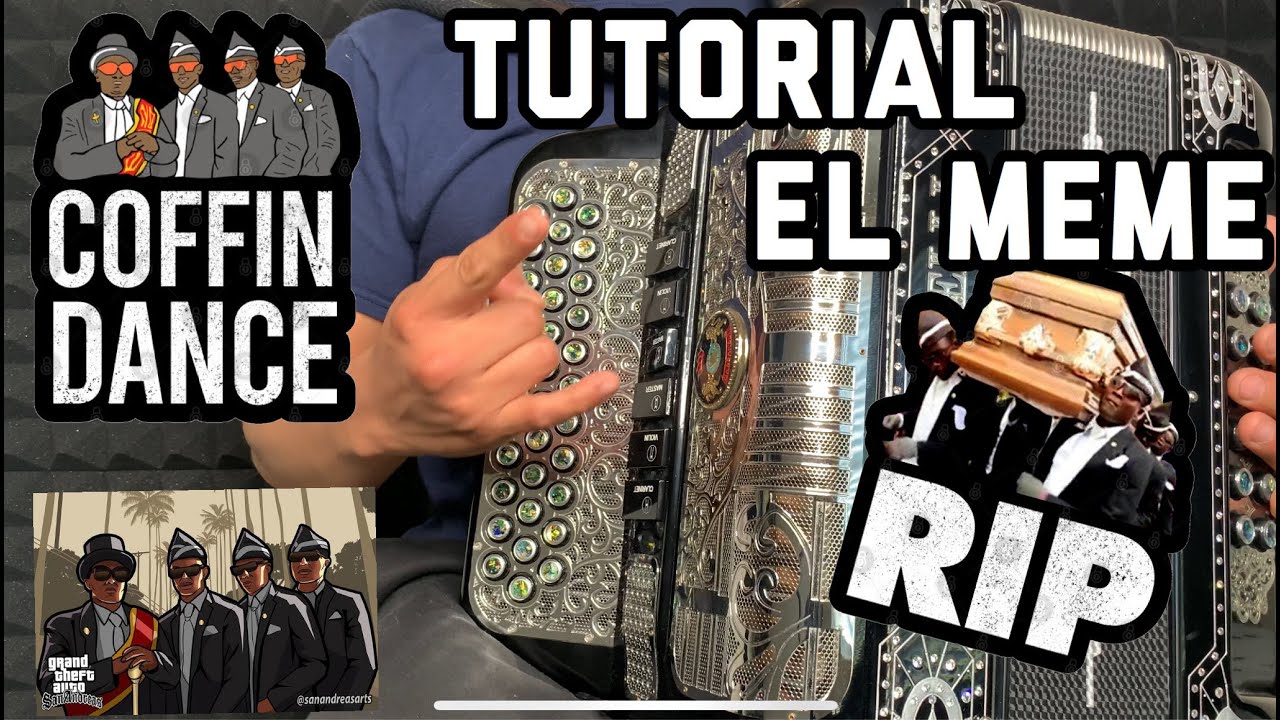 ASTRONOMIA (LA CANCION DEL MEME)//TUTORIAL EN ACORDEON//COFFIN DANCE ...