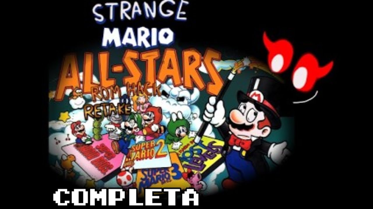 The Strange Mario All Stars ROM Hack Retake Completa Para ...