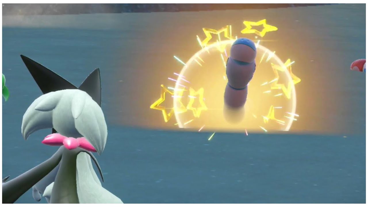 Live shiny Orthworm in Pokemon Scarlet! - YouTube