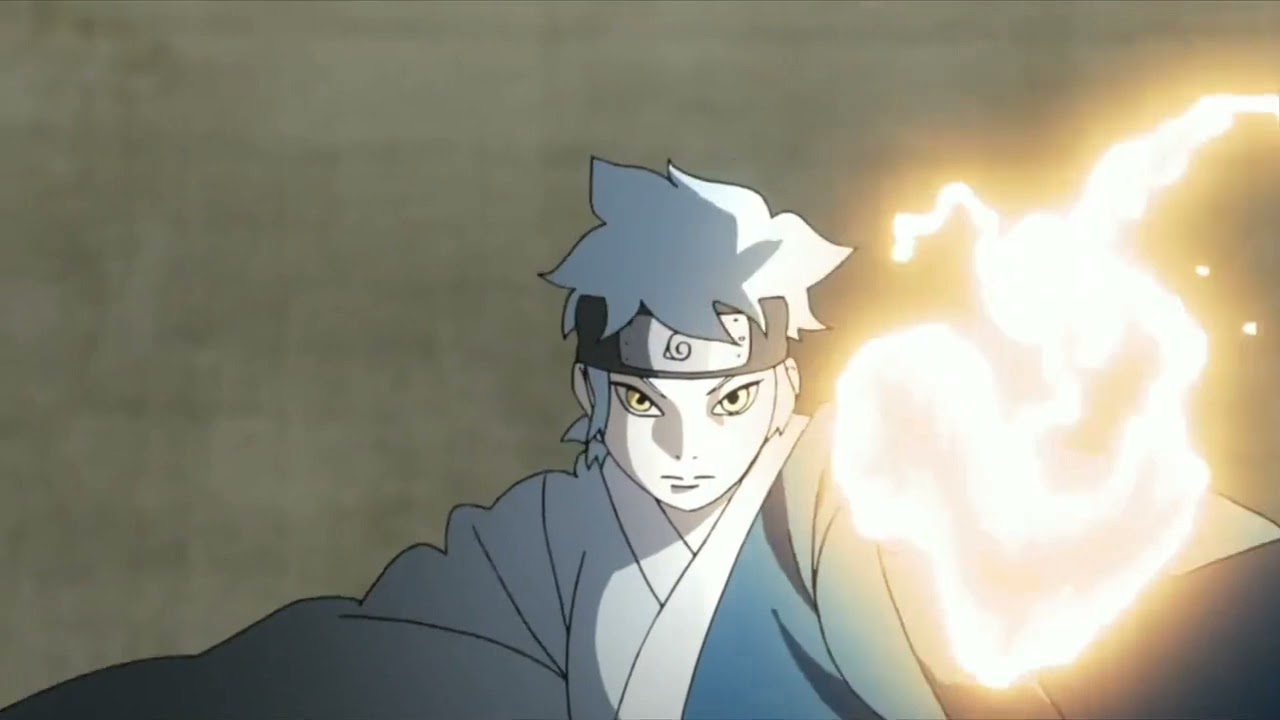Mitsuki used lightning Jutsu - YouTube