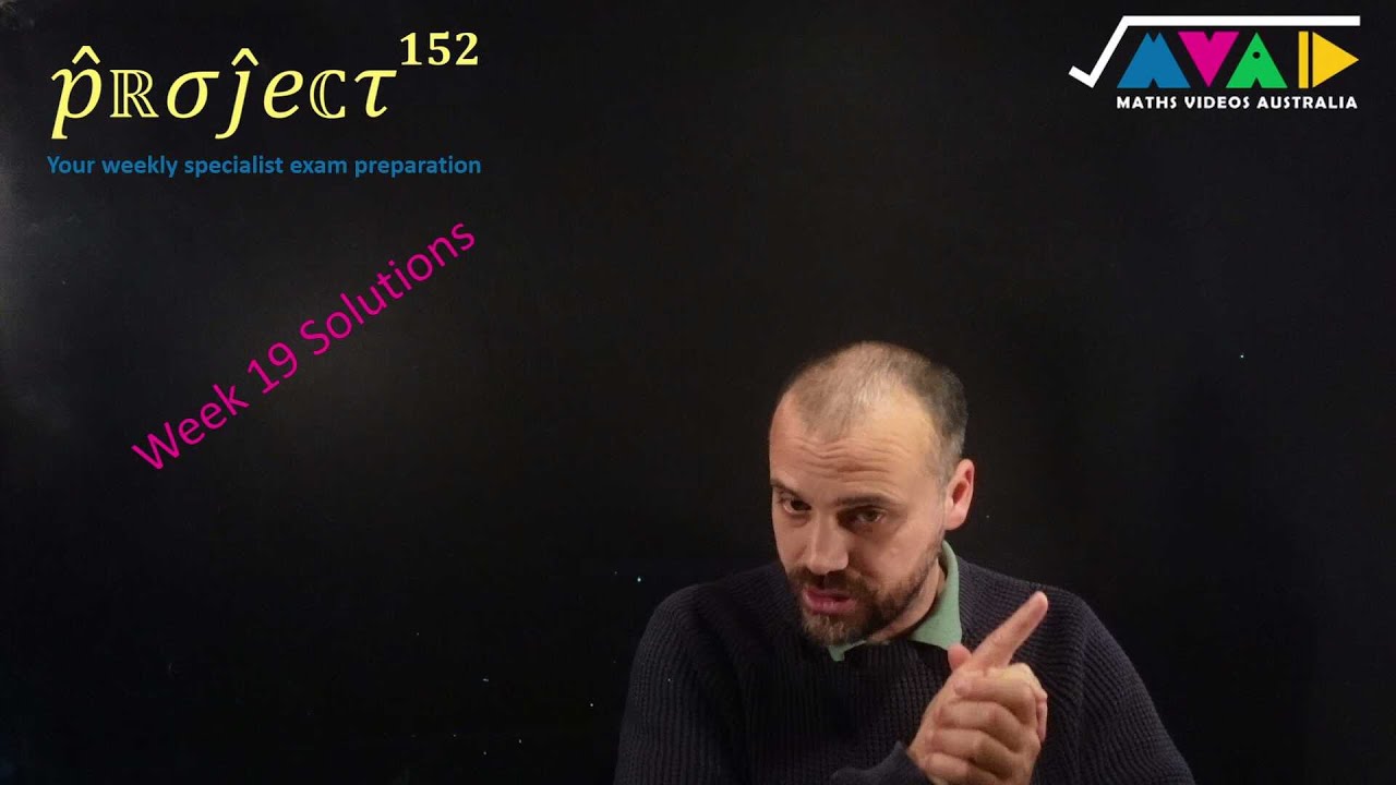 Project 152 Week 19 Solutions - YouTube
