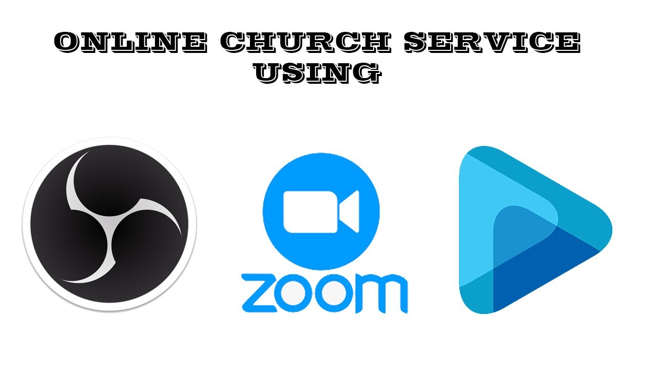 ONLINE CHURCH SERVICE USING EASYWORSHIP 7, OBS, AND ZOOM - YouTube