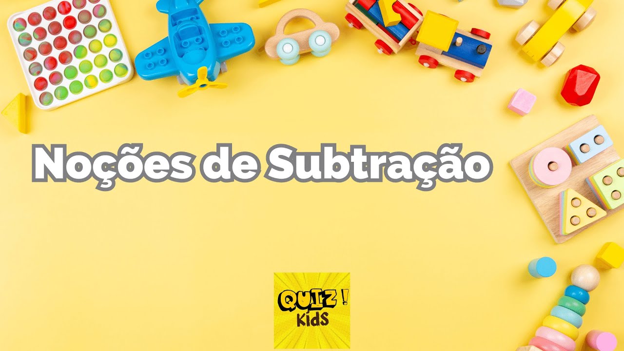 Noções de Subtração - YouTube