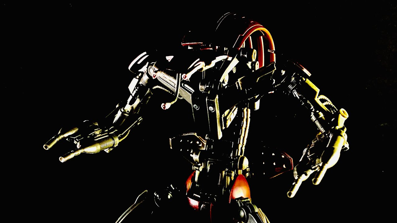 Hasbro Star Wars Black Series Phantom Menace Deluxe Destroyer Droid ...