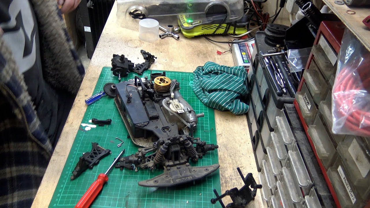 I FINALLY Put My Kyosho Pure 10 Alpha Nitro RC Car Back Together But ...