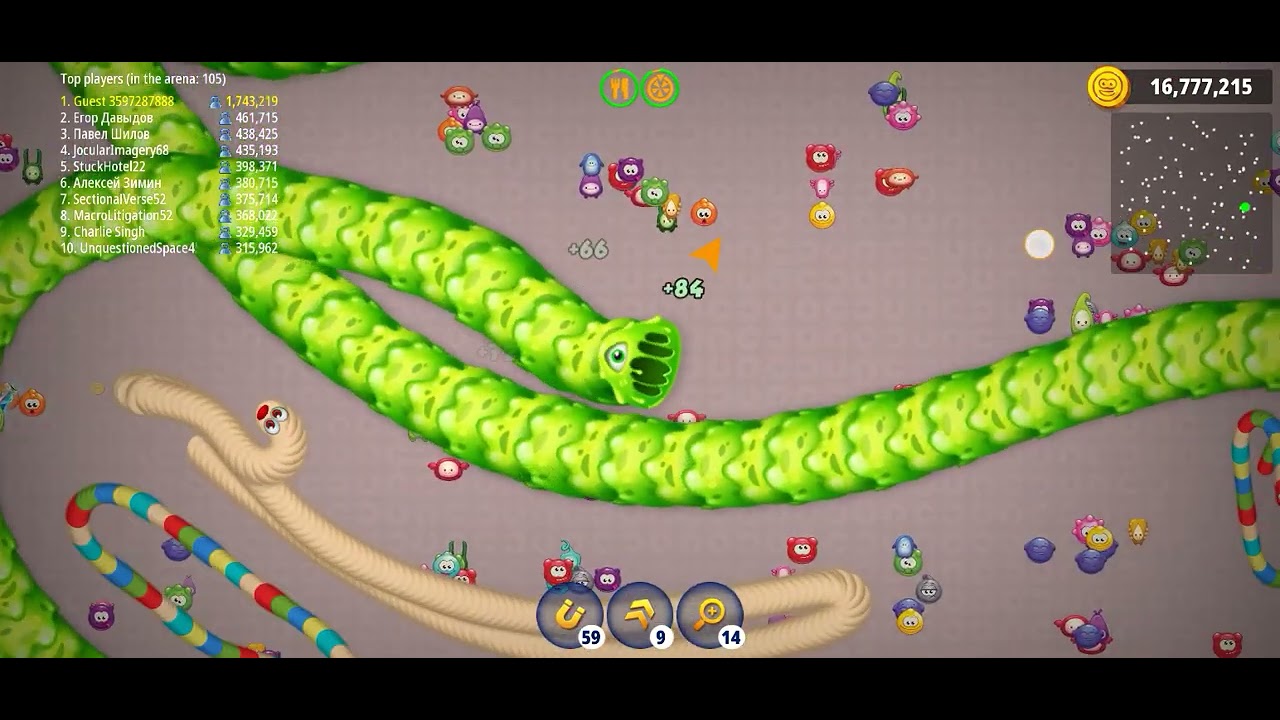 THE BIG GOO WORM #wormszoneio - YouTube