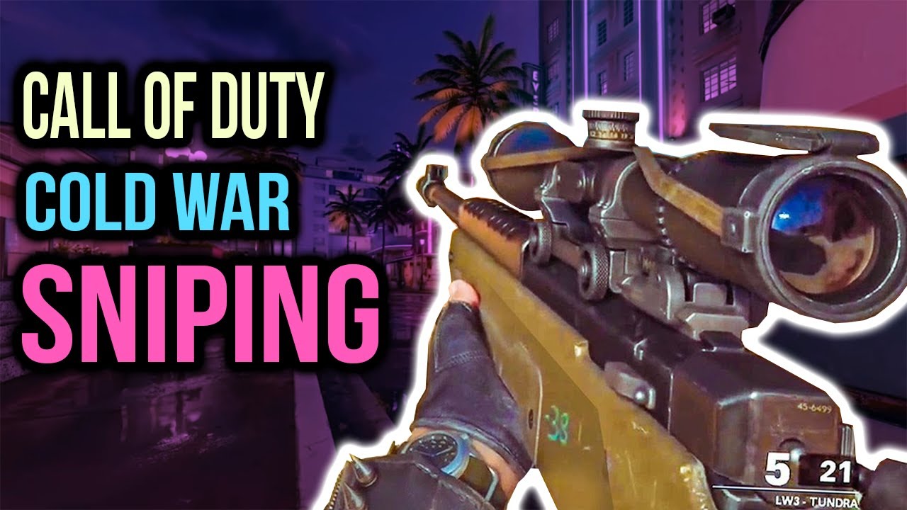 THESE CALL OF DUTY COLD WAR SNIPER SETUP WILL MAKE YOU FEEL LIKE FAZE ...