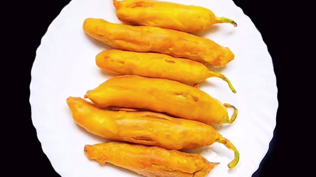 MIRCHI FRY RECIPE | CHILLI FRY RECIPE | MIRCHI BAJJI | EVENING SNACKS ...