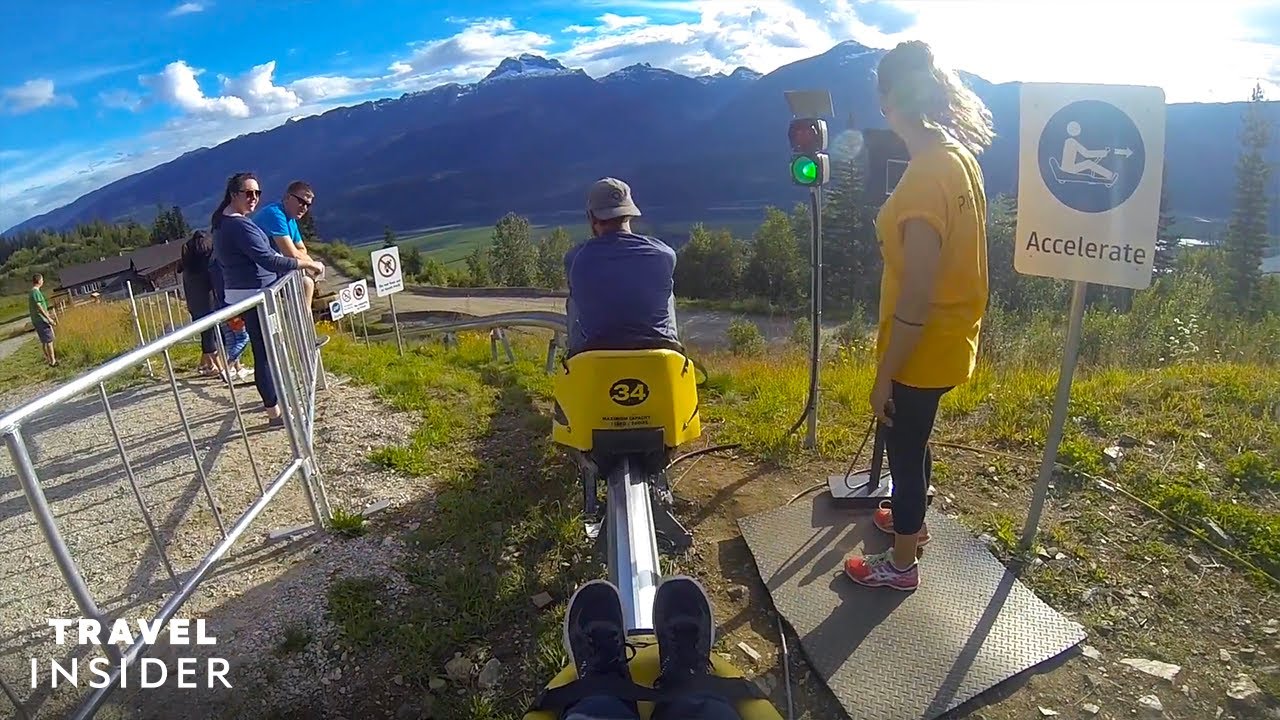 Drive Your Own Roller Coaster At Revelstoke Mountain Resort - YouTube