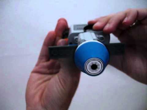 Two bladed lego ceiling fan - YouTube