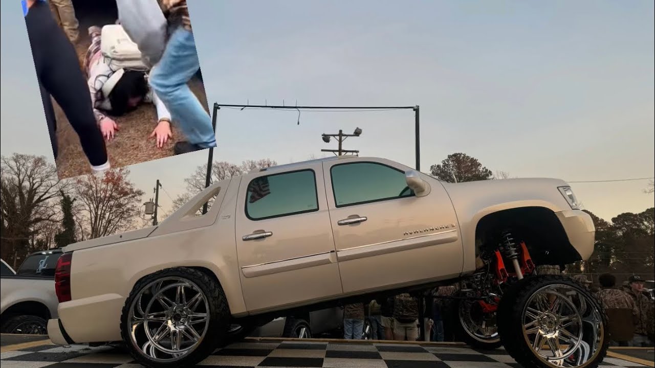 Wake County Christmas Truck Show 2024 *BIG JILL FAIL OFF THE ROOF😳 ...