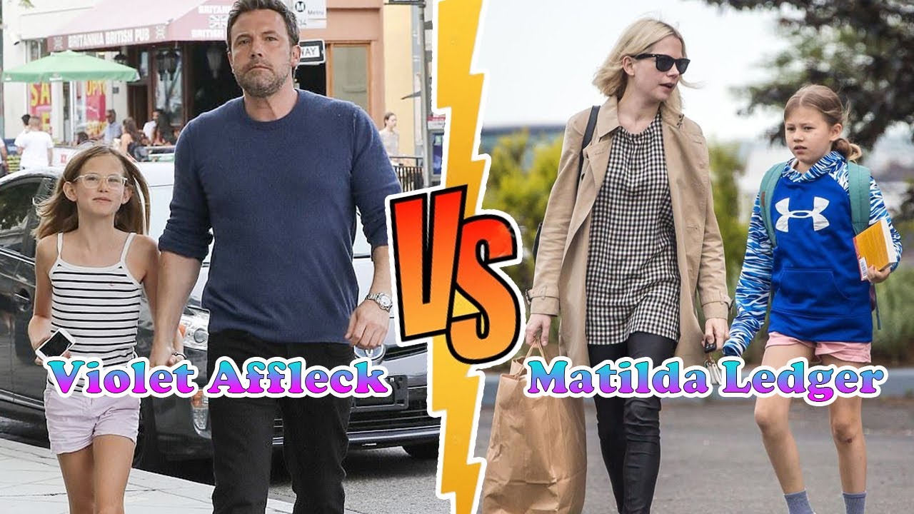 Violet Affleck Vs Matilda Ledger (Heath Ledger's Daughter ...