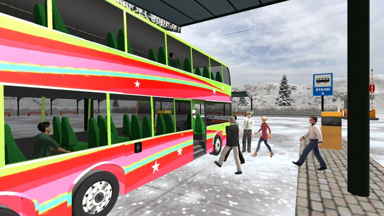 coach bus simulator gameplay | bus simulator games | bus simulator 2023 ...