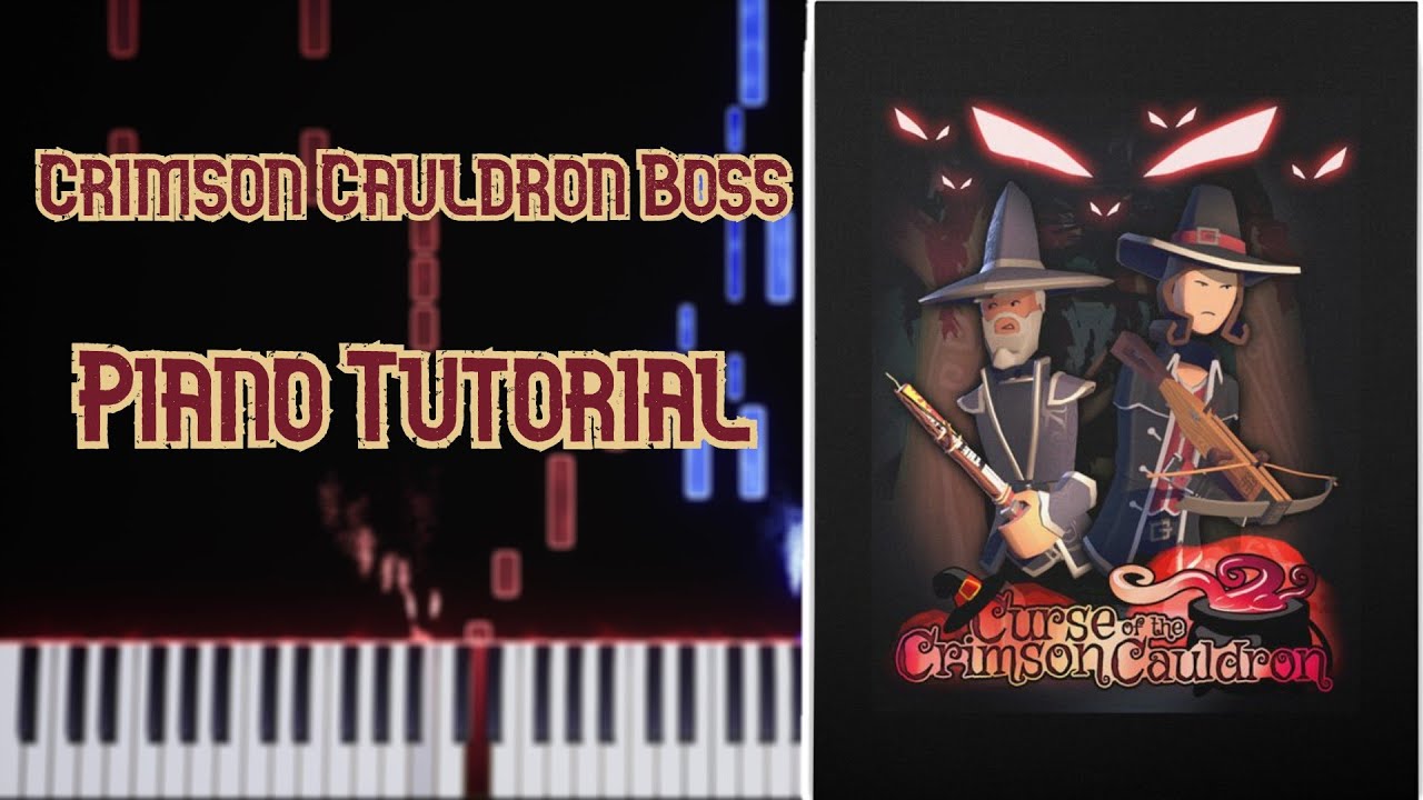 Rec Room OST - Crimson Cauldron Boss - Piano Tutorial - YouTube