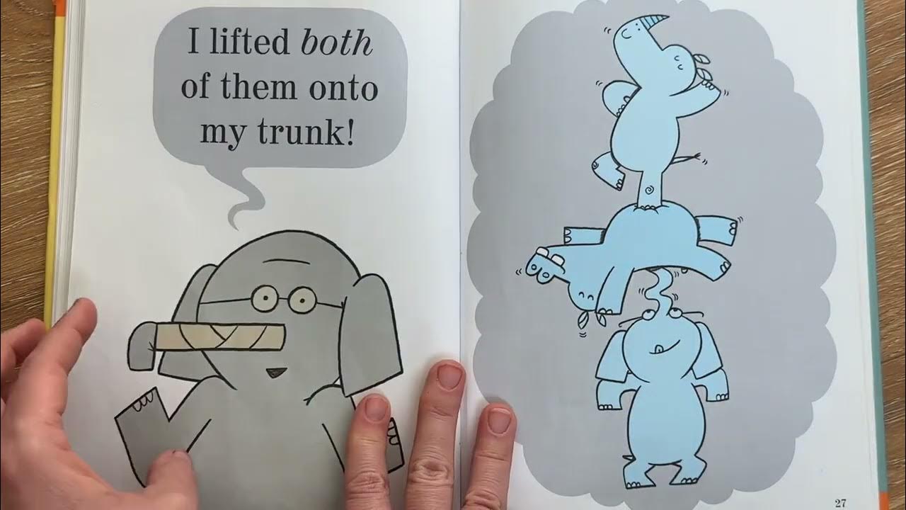 5 Year Old Reads, “I Broke My Trunk” by Mo Willems - YouTube