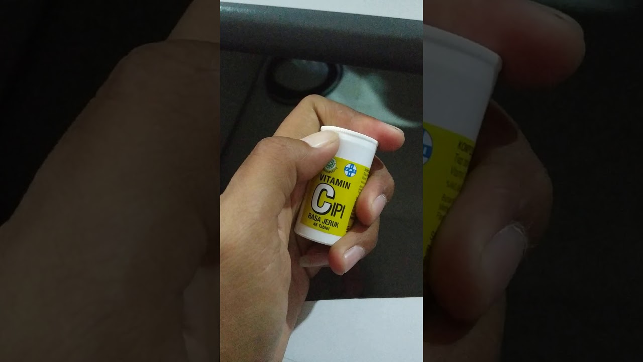 tutorial cara membuka kemasan vitamin Cipi - YouTube