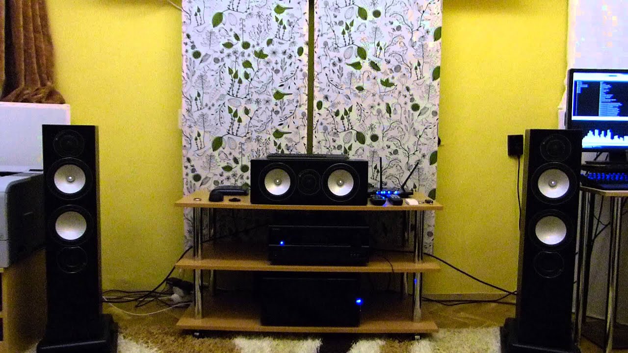 High quality guitars (My Bass) on Monitor Audio RX6 - YouTube