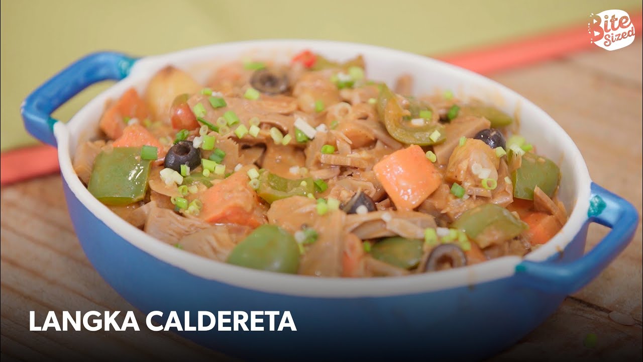 How To Make Langka Kaldereta | Easy Meatless Kaldereta Recipe - YouTube
