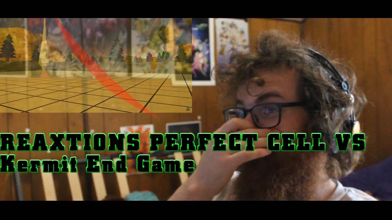 Perfect Cell Vs. Kermit End Game, Daitomodachi | Axel Grave ReaXtion ...
