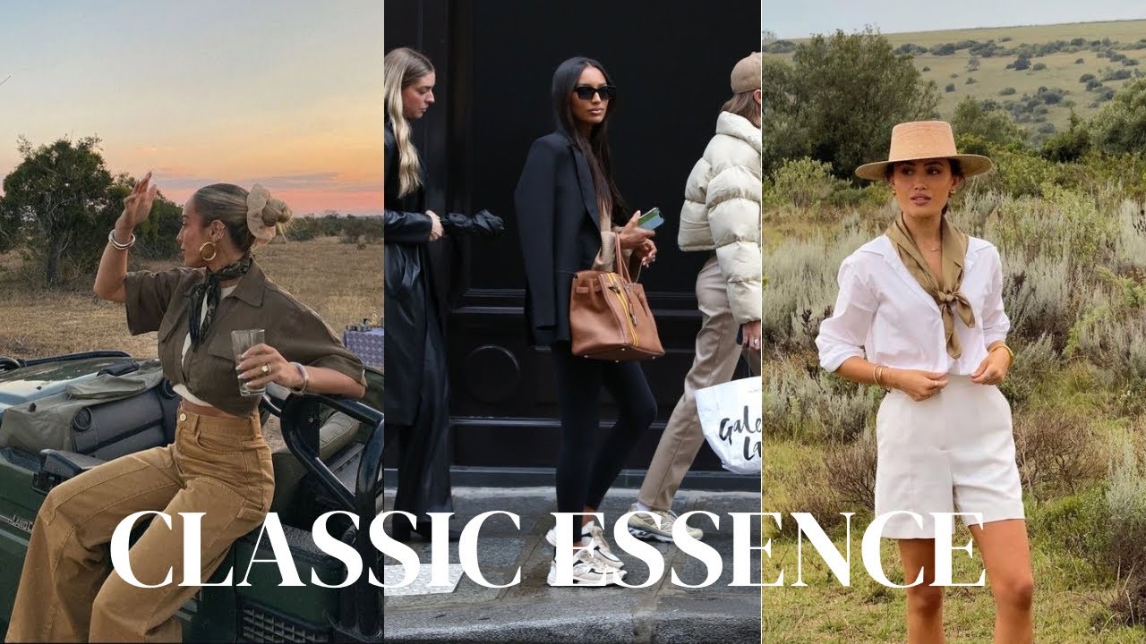 CLASSIC ESSENCE CASUAL OUTFITS. - YouTube