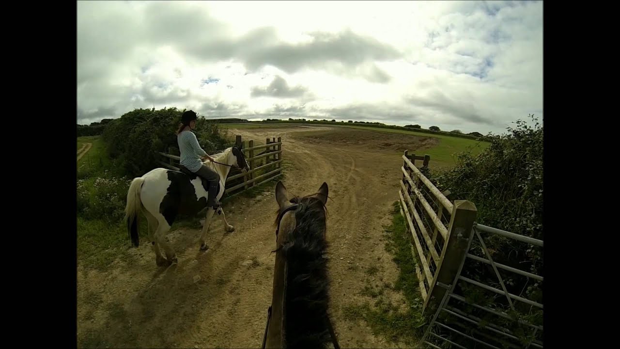 Horse riding at Mullacott Equestrian Centre 2nd Sept 2013 (2 of 3 ...