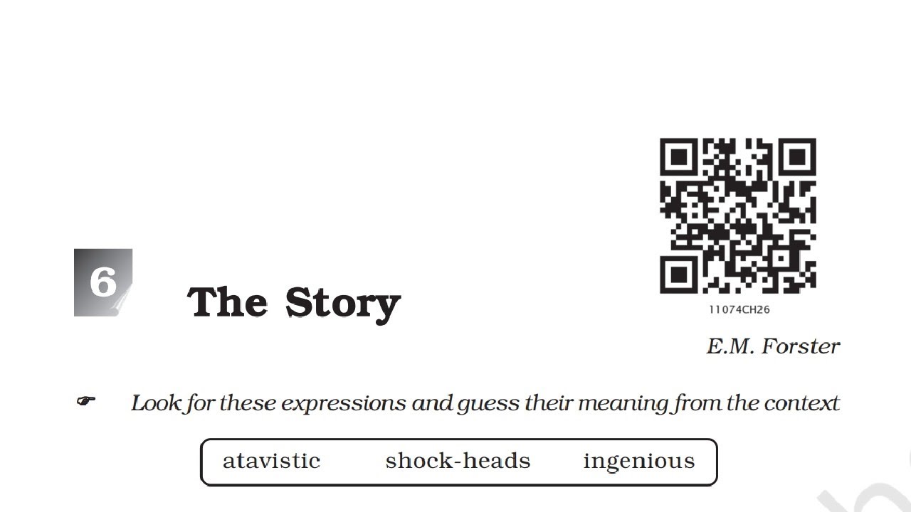 Class 11th : The Story (Essay-6) (English Elective-Woven Words) - YouTube