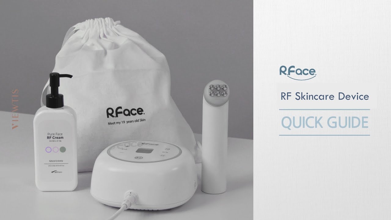 [R.face] How to Operate R.face Skincare Device - YouTube