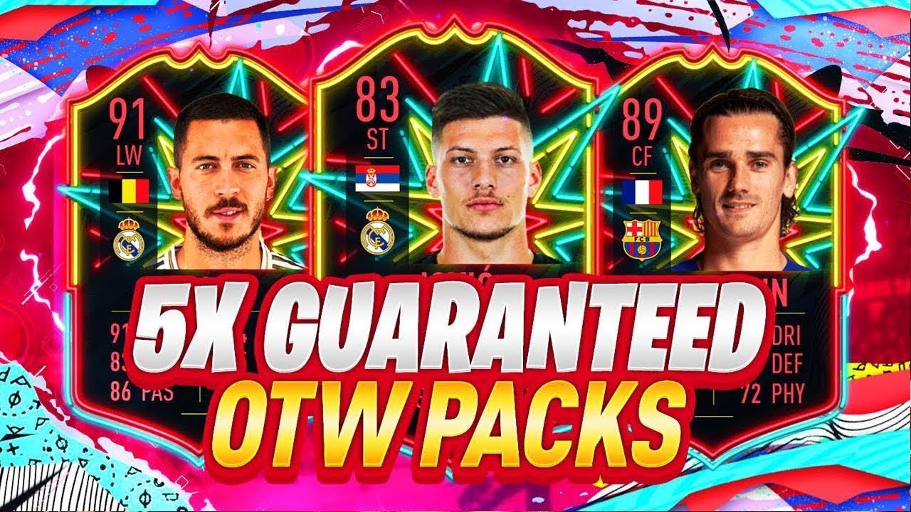 5X GUARANTEED OTW PACKS! - FIFA 20 Ultimate Team - YouTube