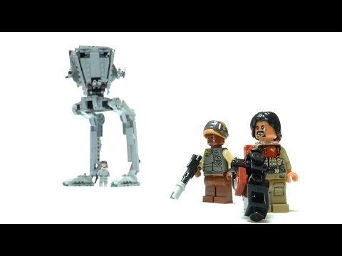 Lego Star Wars - AT-ST Walker Rogue One Review - YouTube