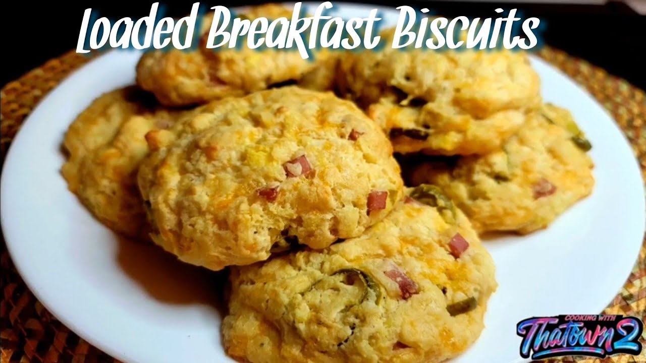 Loaded Breakfast Biscuits | Carbquik | Keto | Low Carb | Cooking With ...