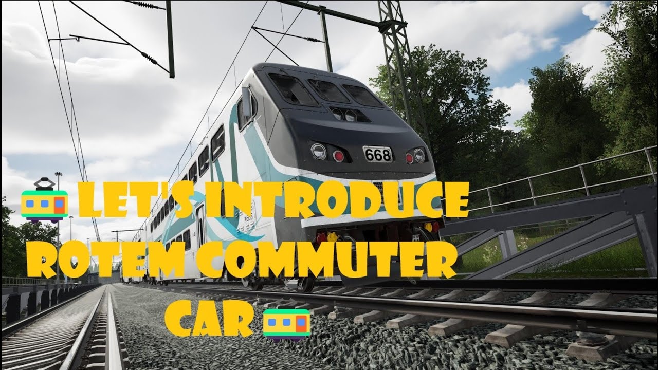 "Let's Introduce Rotem Commuter Car" How to Driver Rotem Commuter car ...