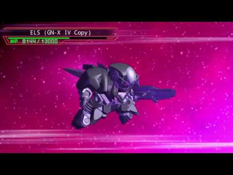 SD Gundam G-Generation Overworld - ELS (GN-X IV Copy) All Animations HQ ...