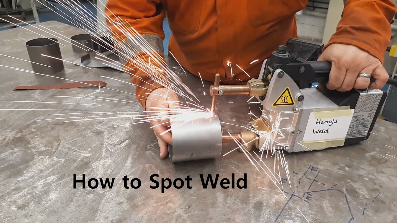 How to Spot weld - YouTube