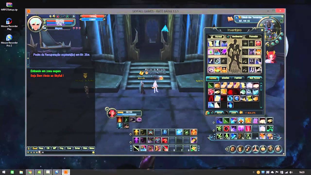 Refino +12 com Mouse Recorder Pro 2 [MKc] - YouTube