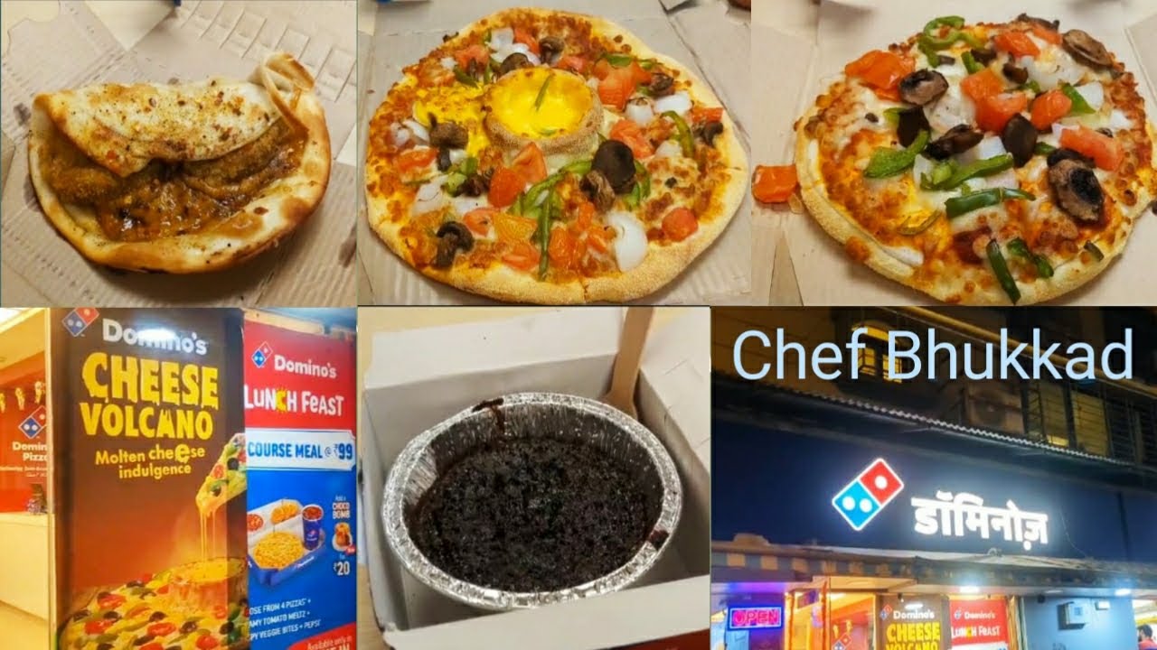 Domino's Pizza| Cheese Volcano Pizza |Cheese Burst Pizza|Mexicano Taco ...