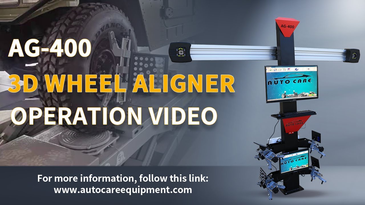 AG-400 Cost-effectivewith 3D Wheel Alignment Machine with 4 Post Car ...
