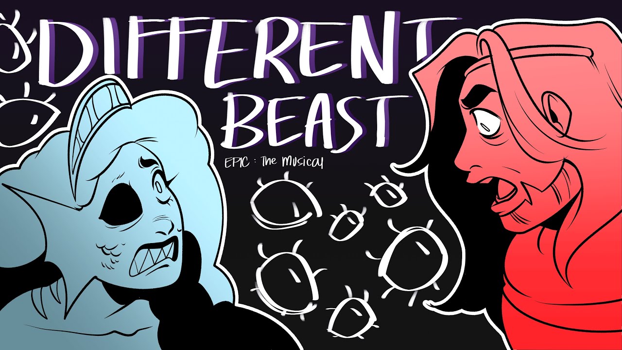[EPIC: The Musical] DIFFERENT BEAST | Animatic - YouTube