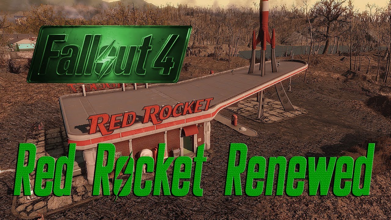 Fallout 4 Mods: Pre War Red Rocket - YouTube