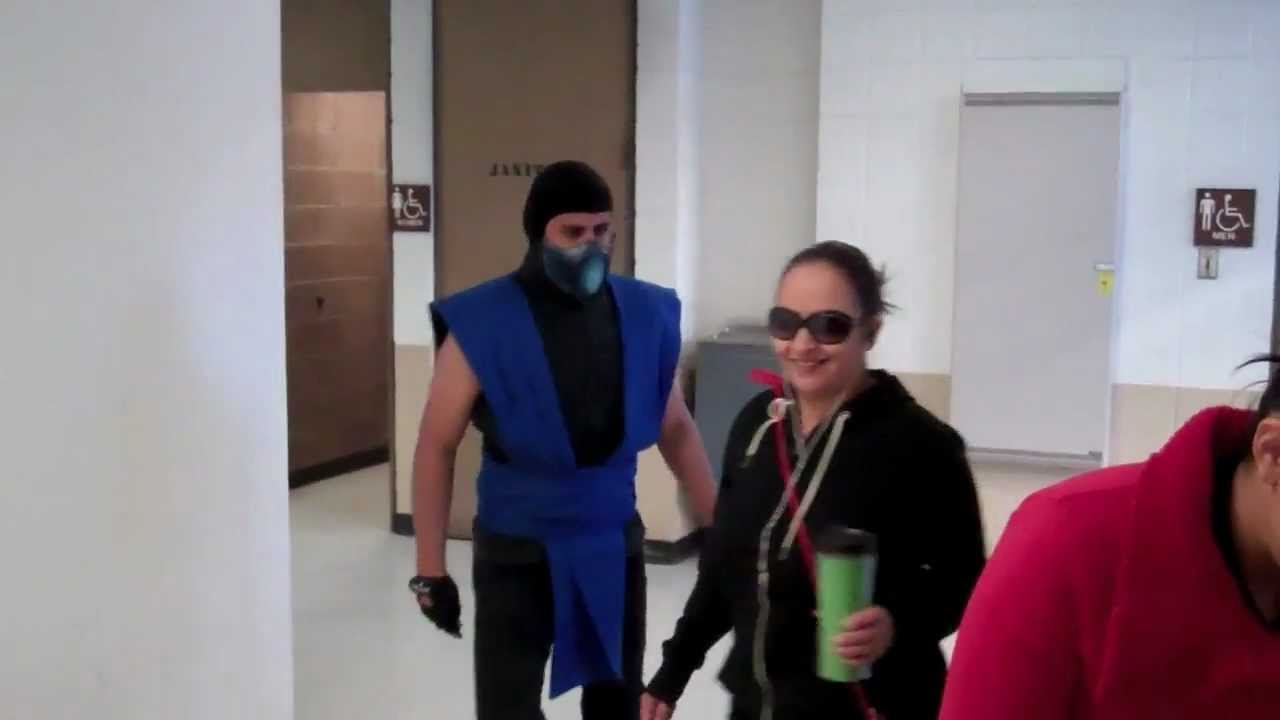 Custom Sub Zero costume - YouTube