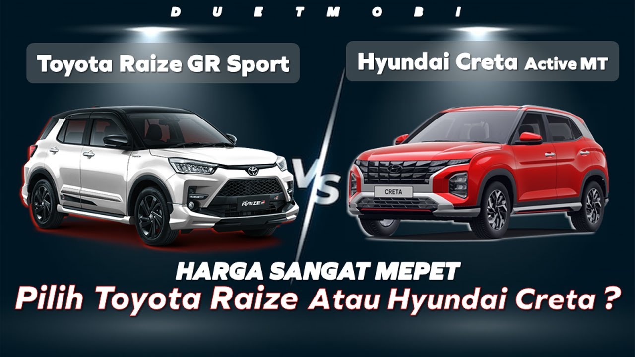 Toyota Raize VS Hyundai Creta, Mana yang lebih baik? - YouTube