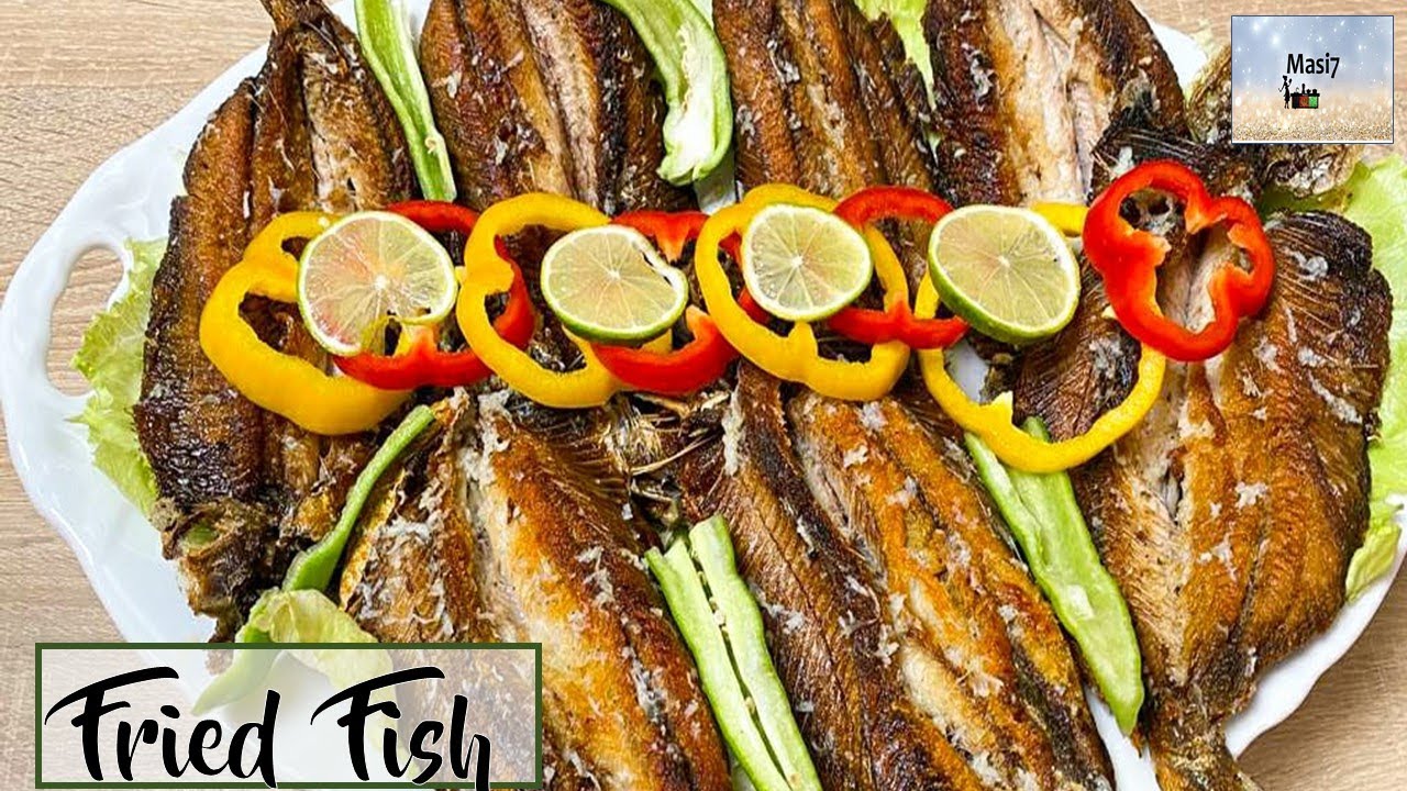 ماهى سرخ كرده طرز تهيه ماهى , Best AFGHAN FRIED FISH Recipe , EASY ...