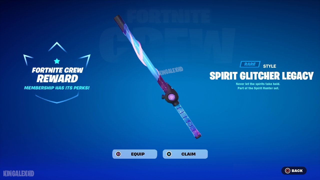 How To Get Spirit Glitcher Pickaxe NOW FREE In Fortnite! (Galaxy Spirit ...