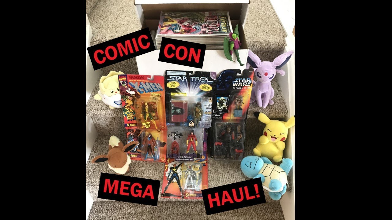 Comic Con Mega Haul! Lehigh Valley Comic Con - Pokemon Action Figures ...