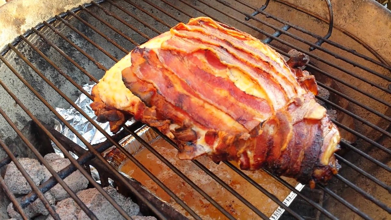 Kalkun bryst m. pikant ost og bacon - GrillChief.dk - YouTube