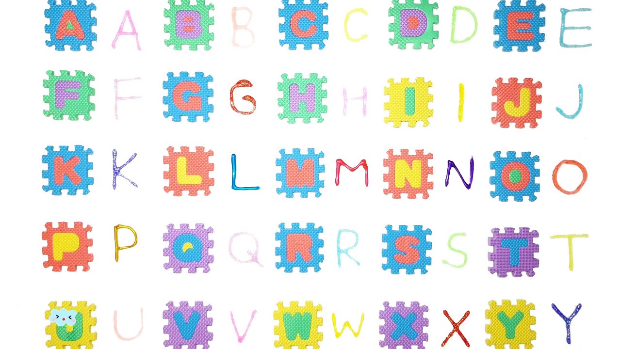 Writing Alphabet Letters For Children | Learning Alphabets | Fun ...