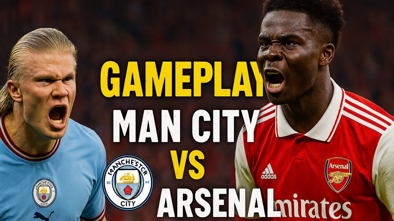 PS5 Gameplay | Manchester city vs Arsenal FC | 8-0 - YouTube