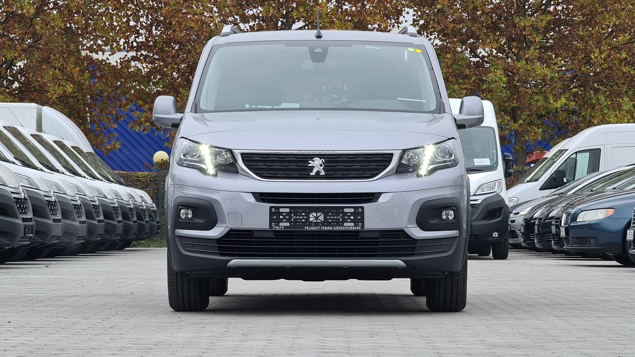 Peugeot Rifter Allure L1 1.2 PureTech 110 Artense Grey - YouTube