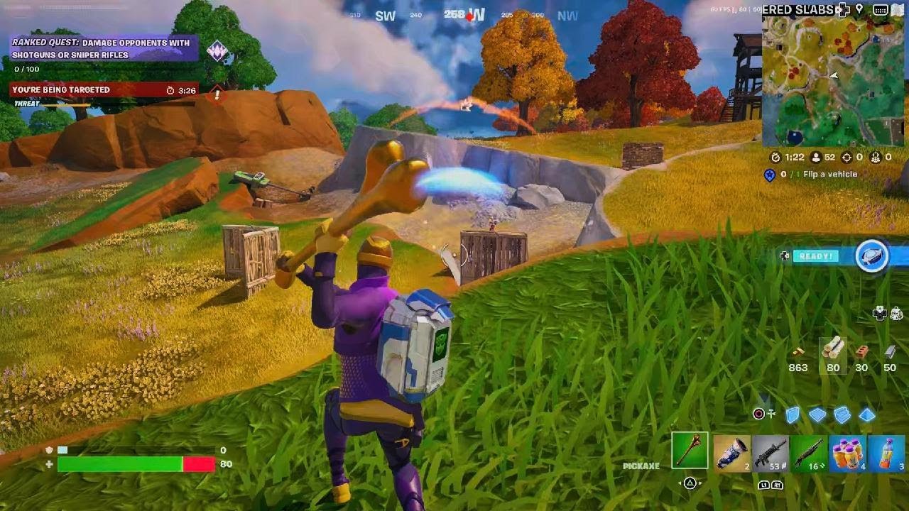 1v4 clutch in ranked Fortnite! - YouTube